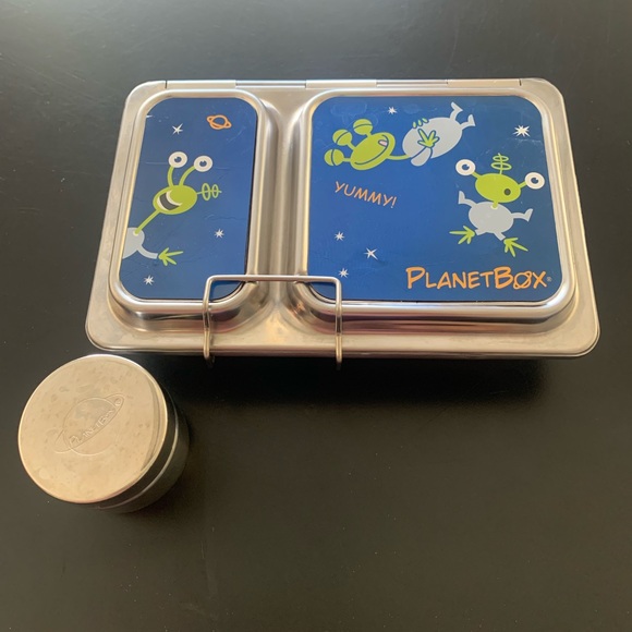 Planetbox | Kitchen | Planetbox Shuttle Stainless Steel Lunch Box Set W ...